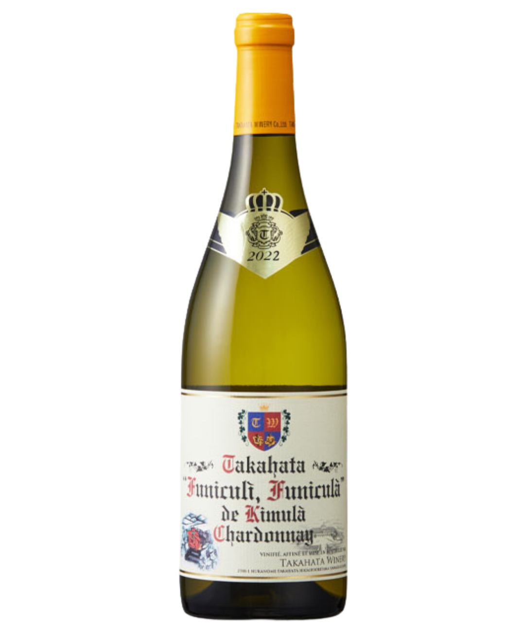 Takahata Funiculì Funiculà de Kimura Chardonnay 2022 – Wine To Style ...